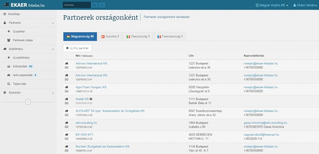EKÁER-feladás: a felhasználóbarát közúti áruforgalom bejelentő rendszer